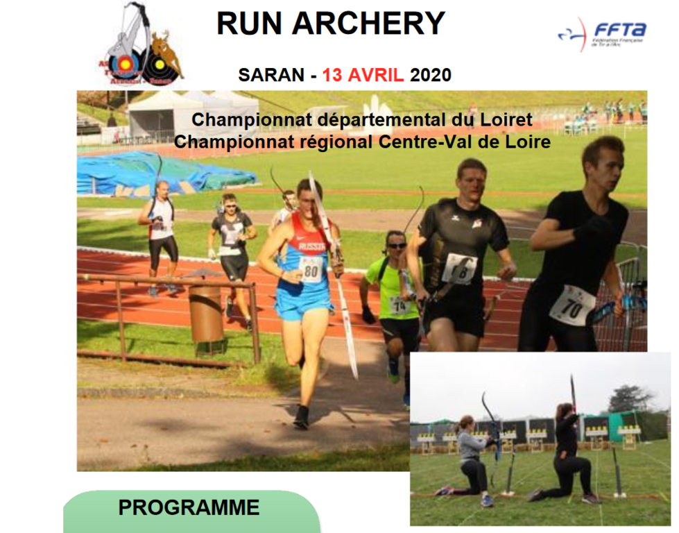 Run Archery Saran 13 Avril 2020 - Comité Régional Centre-Val de Loire ...